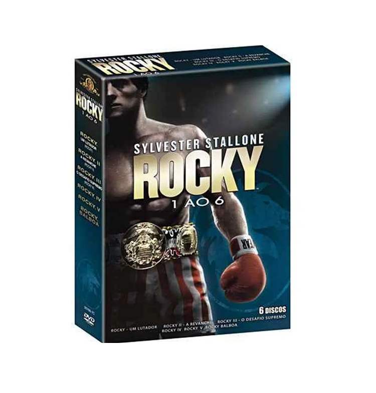 Box Rocky 1 Ao 6: Coleção Completa – Bazani House Geek Store