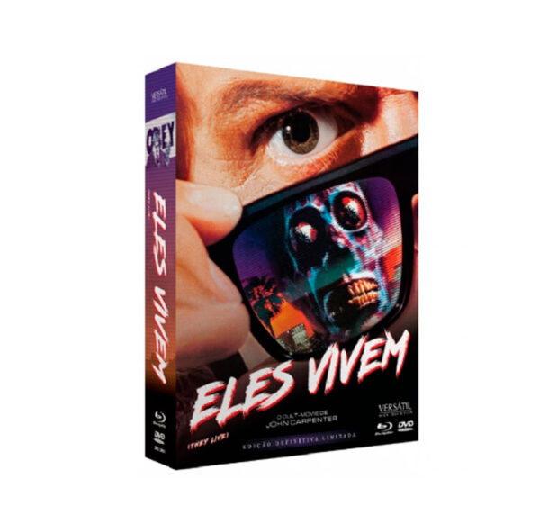 Box Blu-ray + Dvd Eles Vivem – Edição Definitiva Limitada Com Pôster ...